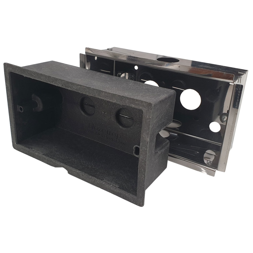 Blazetrap® ROBS | Double & Single Electrical Back Box | Intumescent