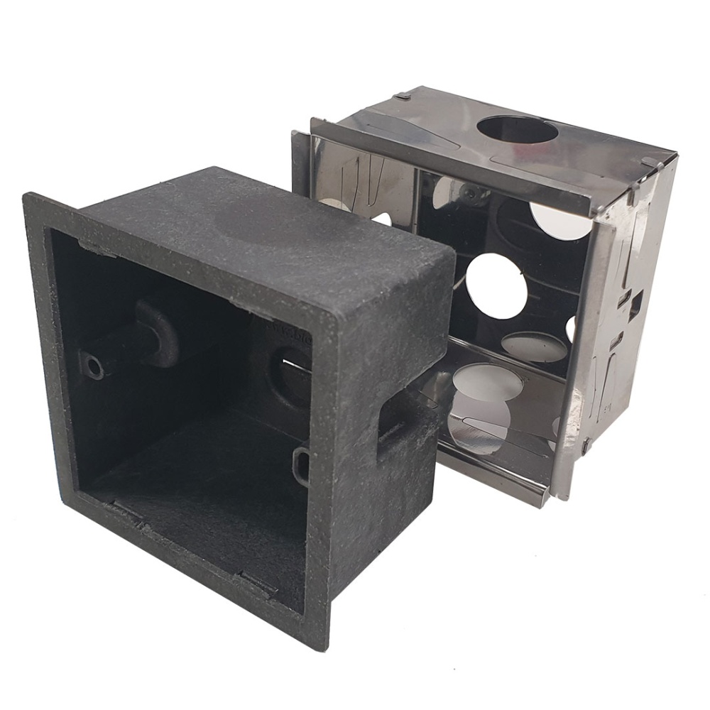 Blazetrap® - Single Rapid Outlet Box System | 74x74x50mm | Intumescent.com