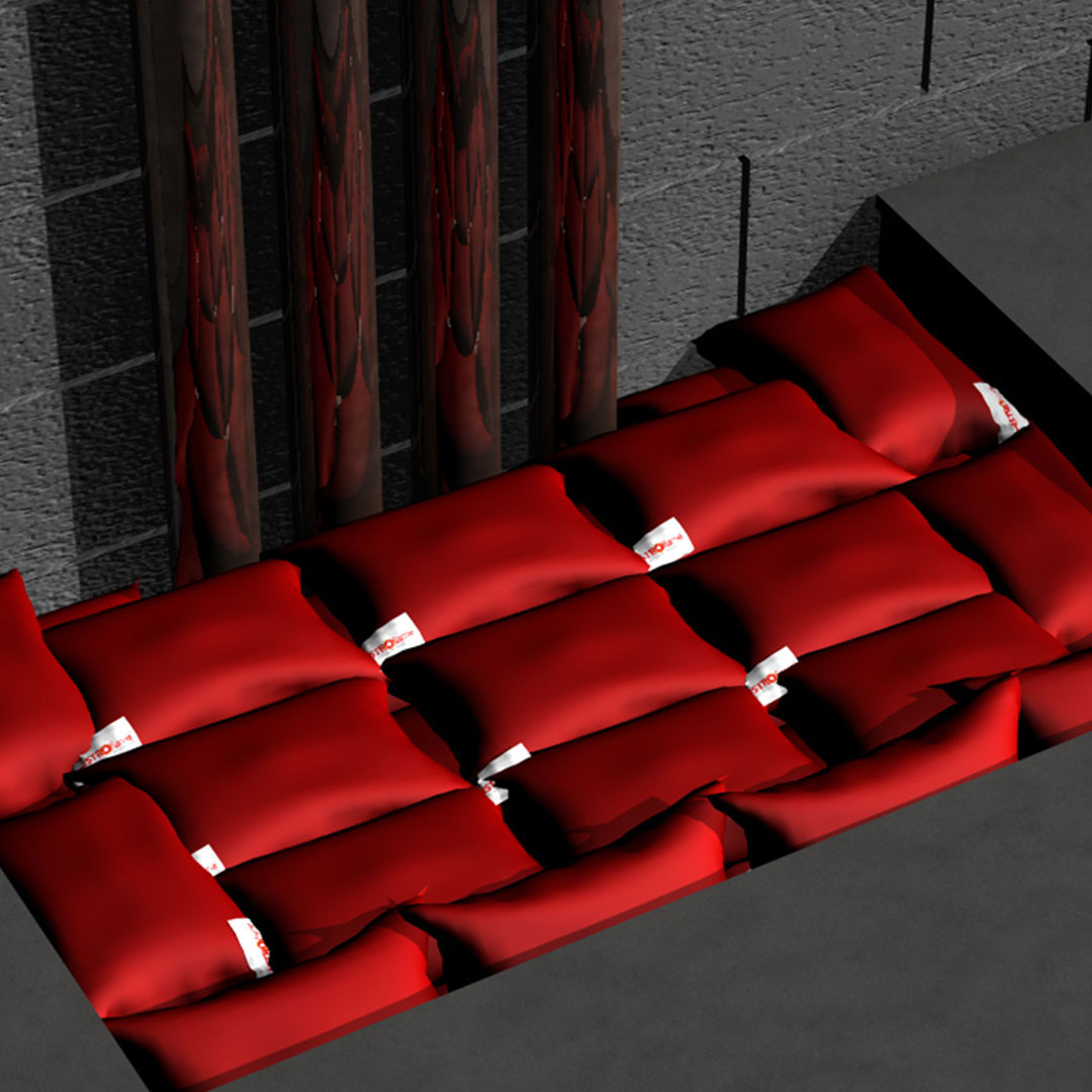 X Series Pillows | L:330xW:50xH:20mm | Buy At Intumescent.com